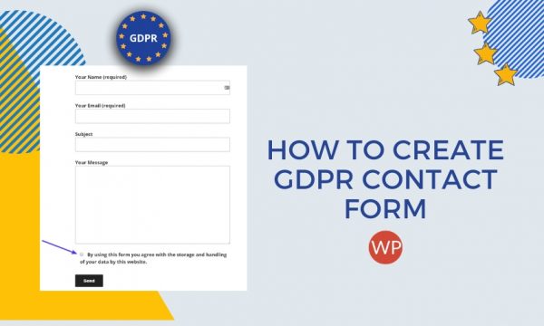 How to create GDPR contact form? – WP Legal Pages