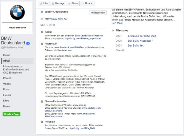 Guide to writing a Facebook Impressum – WP Legal Pages