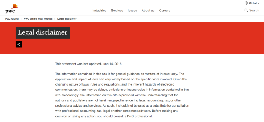 What is a Website Disclaimer? Examples & Templates