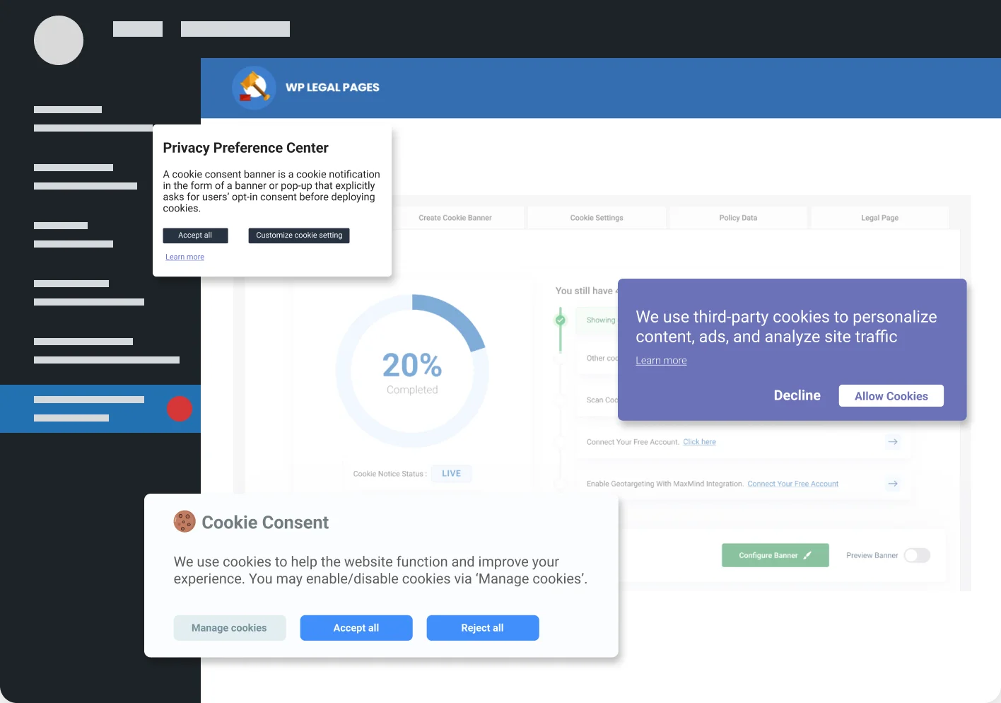 WP Cookie Consent: Free Cookie Consent Manager for WordPress